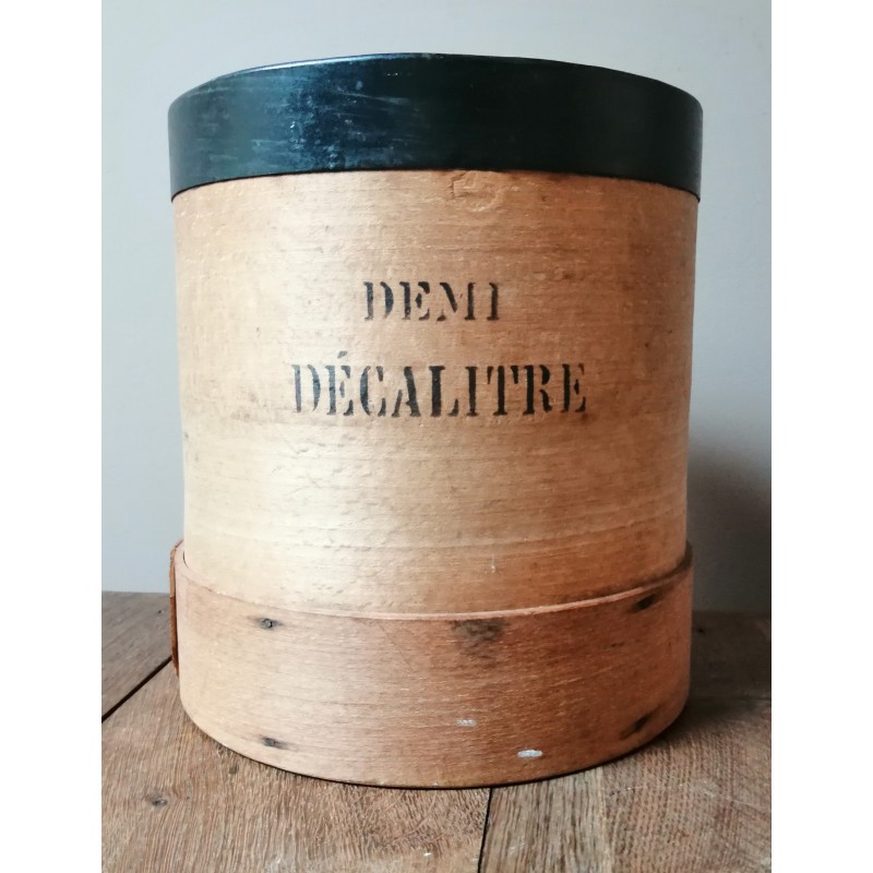Mesure à Grains en bois "Demi Décalitre"